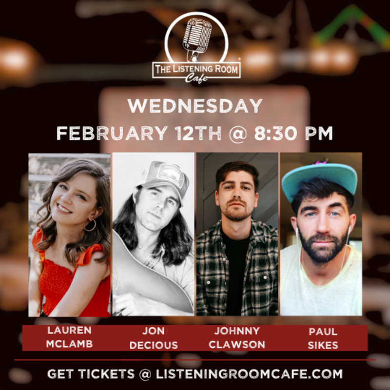 Lauren Mclamb, Jon Decious, Johnny Clawson, & Paul Sikes in