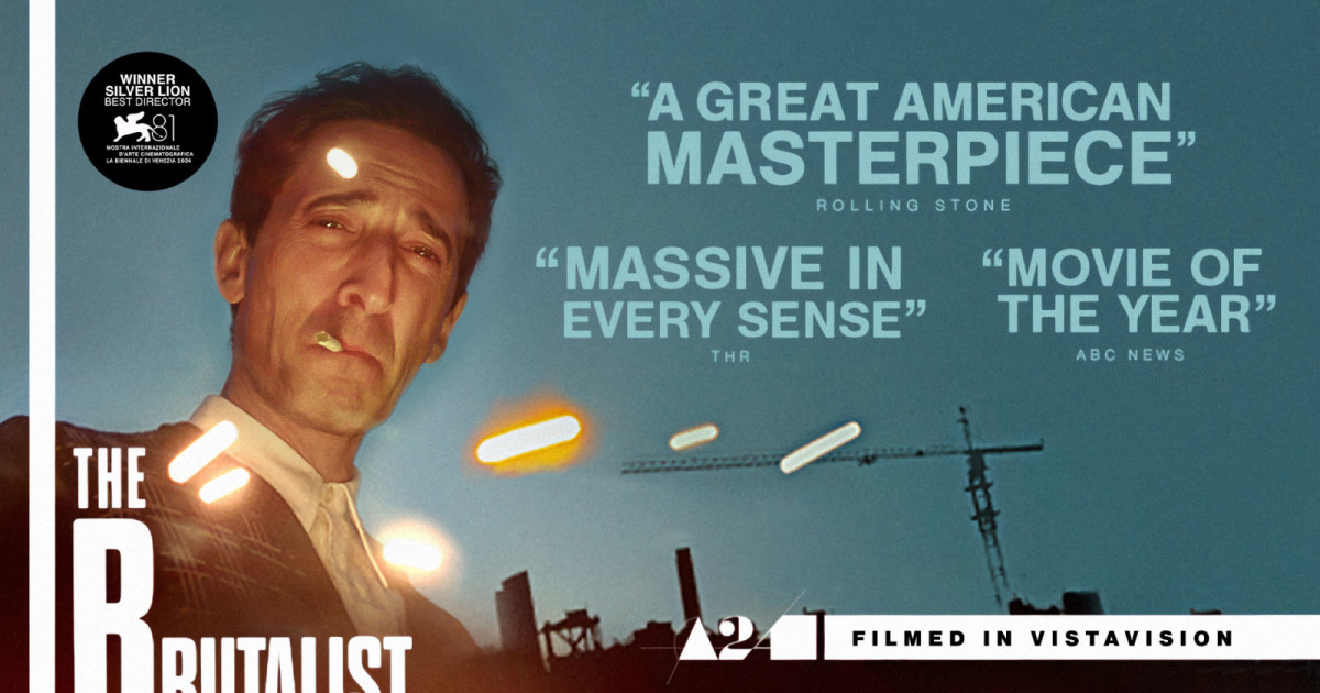 THE BRUTALIST (35mm) in Nashville at Belcourt Theatre