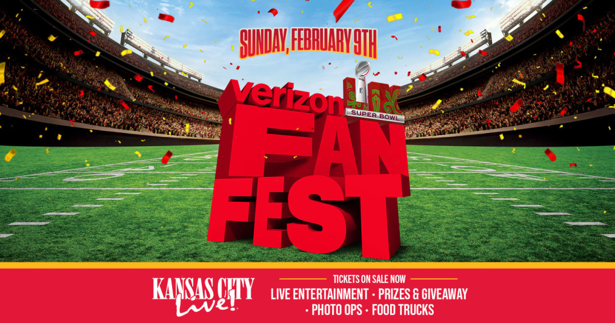 Verizon FanFest at KC Live! in Kansas City at Kansas City Live!