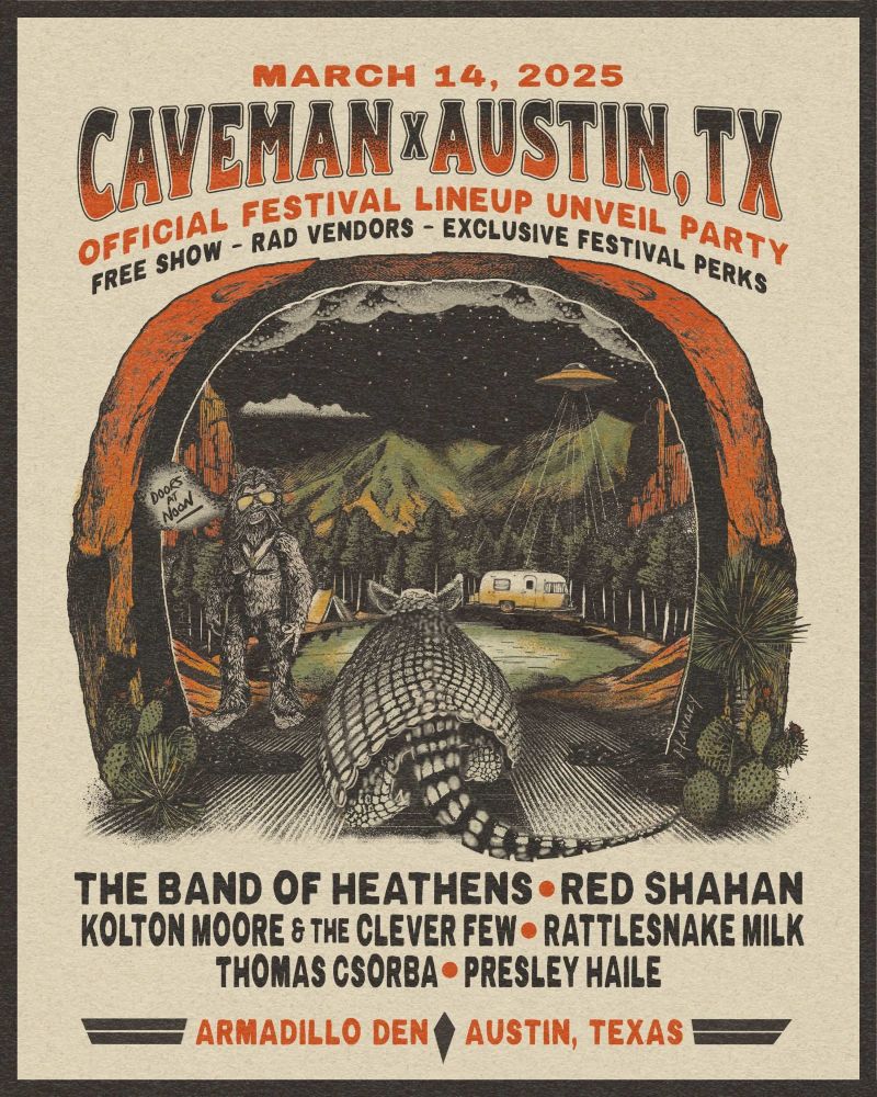 Caveman Music Festival 2025 Lineup Unveil Party (FREE) in Austin