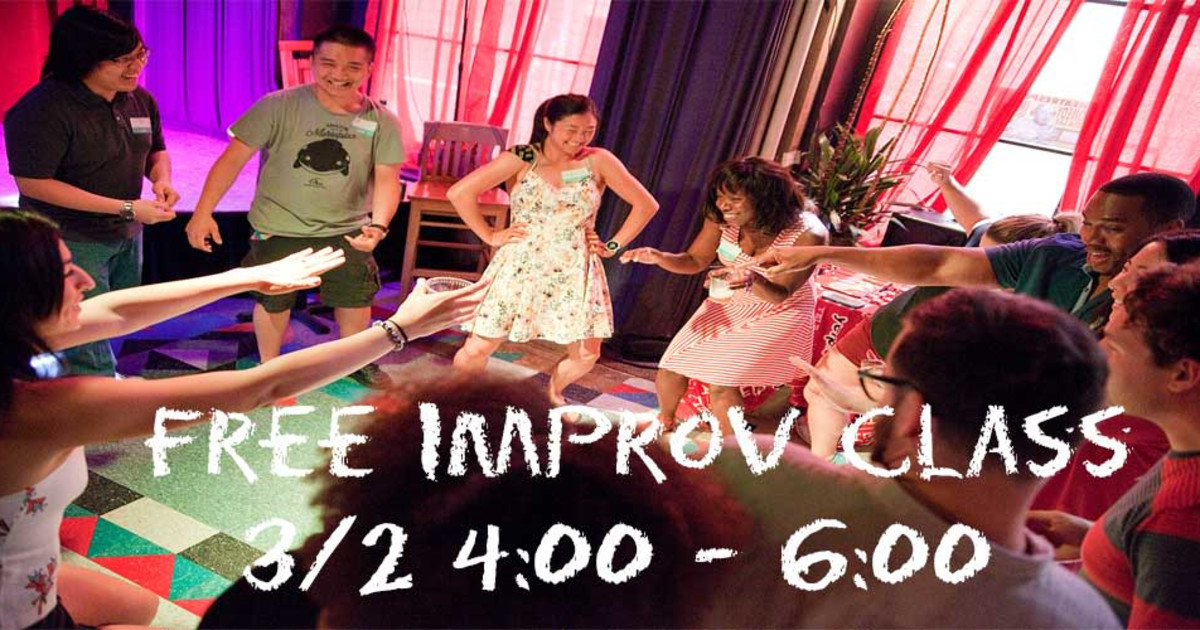 Free Introductory Improv Class in Seattle at Unexpected
