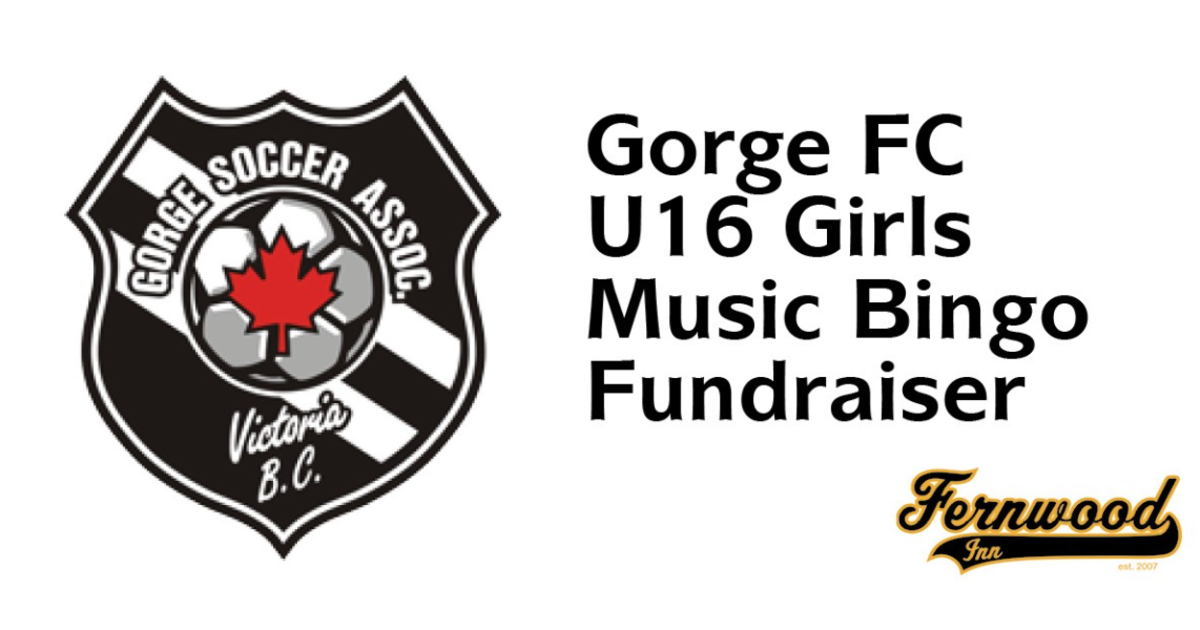 Gorge FC U16 Girls Music Bingo in Victoria at The Fernwood Inn