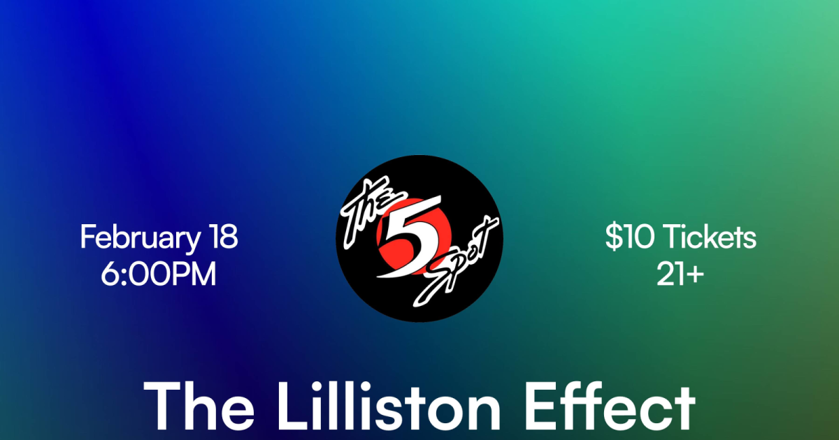 The Lilliston Effect in Nashville at The 5 Spot