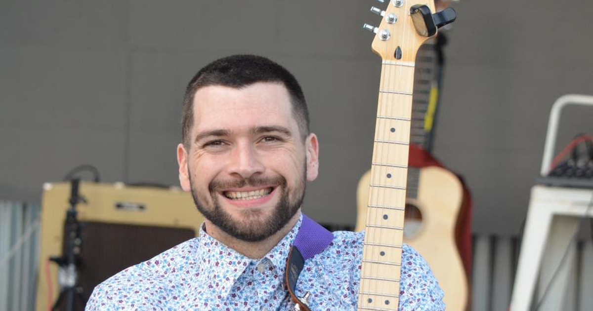 Aaron Gee in Volente at Beachside Billy's + Volente Beach