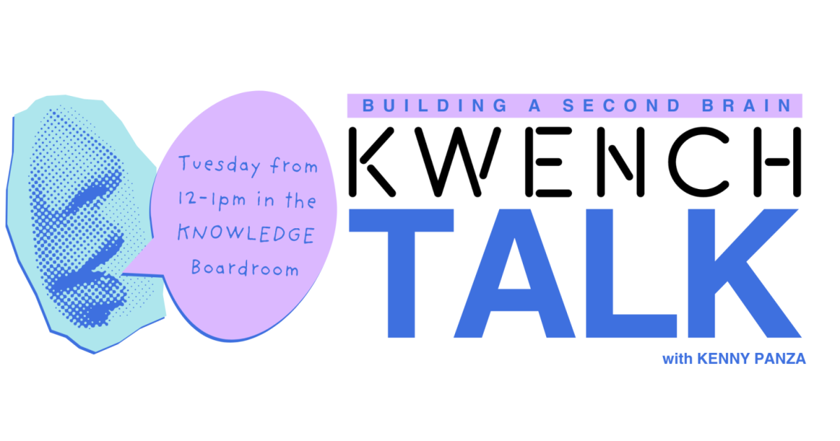KWENCH Talk: Building a Second Brain in Victoria, BC at KWENCH