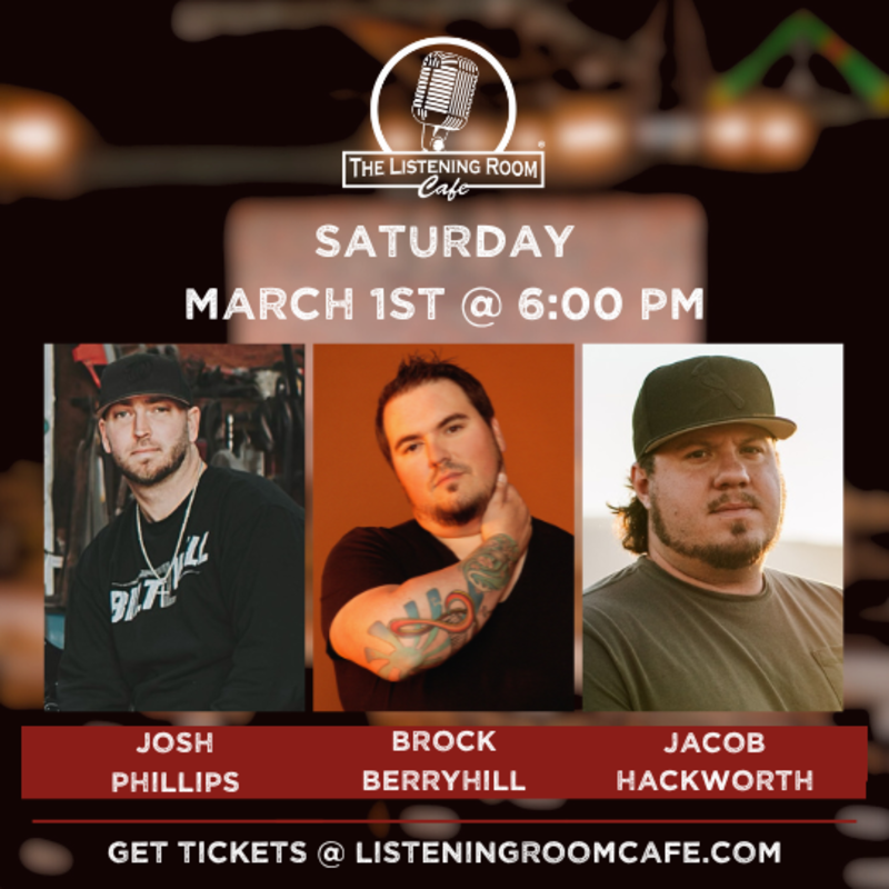 Josh Phillips, Brock Berryhill, & Jacob Hackworth in Nashville