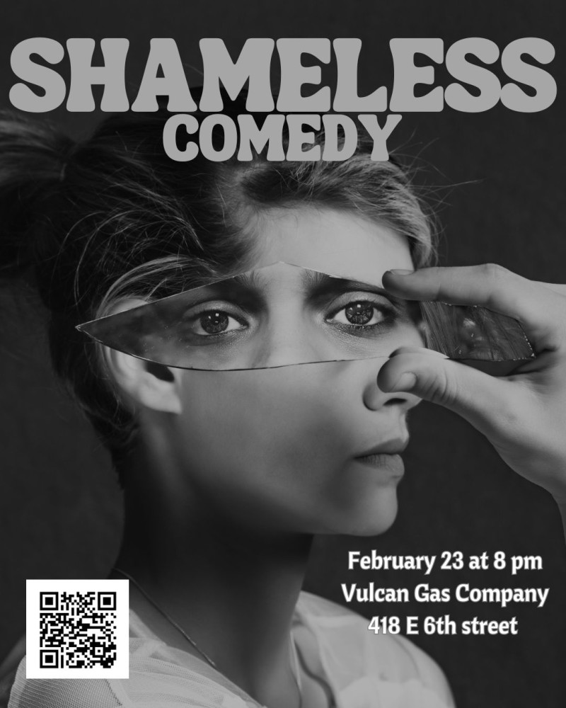 Shameless Comedy in Austin at Vulcan Gas Company