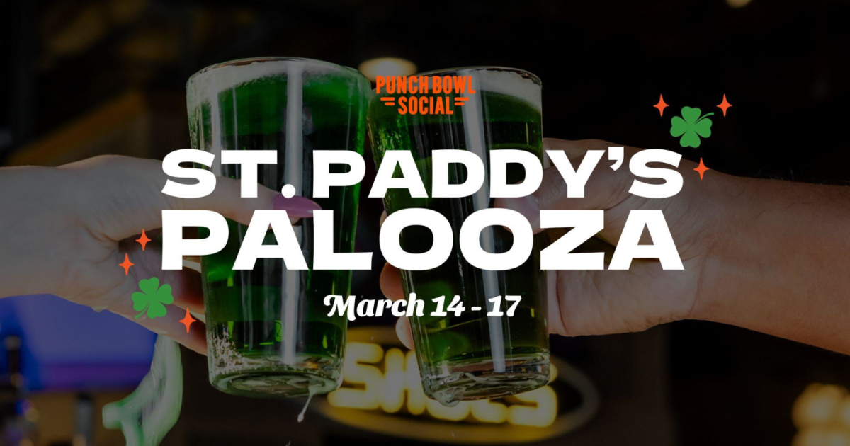 St. Paddy's Day Palooza in Portland at Punch Bowl Social