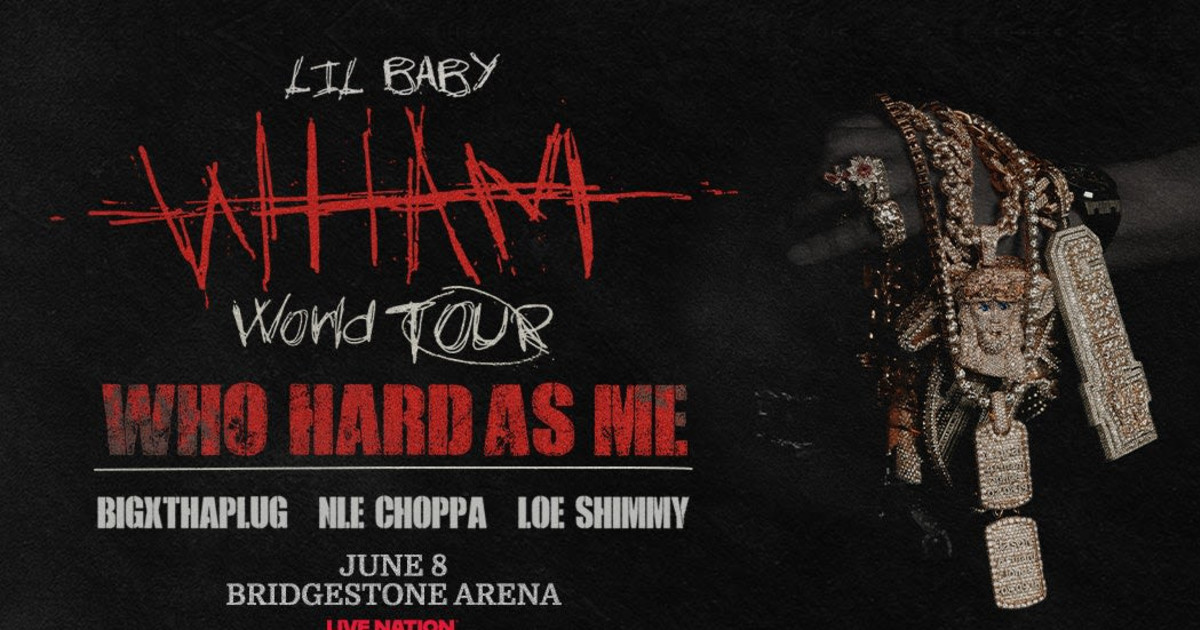 Lil Baby - WHAM World Tour with special guests Rob49 and Loe Shimmy