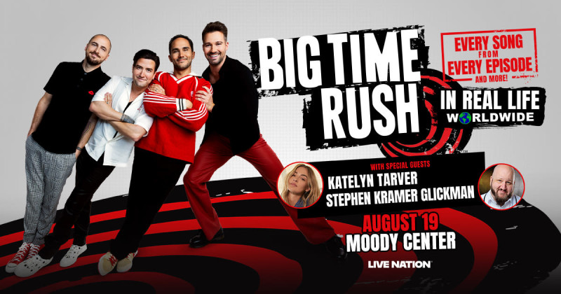 Big Time Rush: In Real Life Worldwide Tour in Austin at Moody