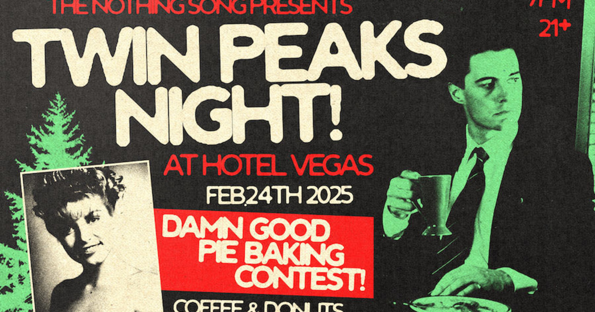 Twin Peaks Night! in Austin at Hotel Vegas & The Volstead Lounge