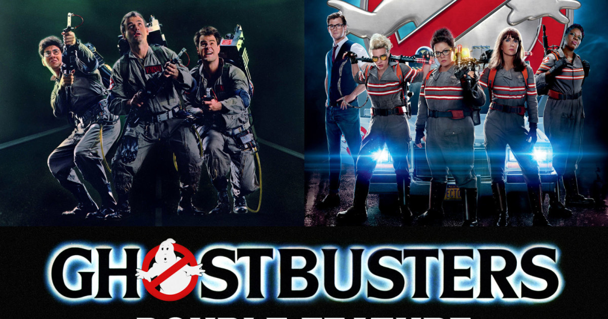 Double Feature: GHOSTBUSTERS (1984) + GHOSTBUSTERS (2016) in