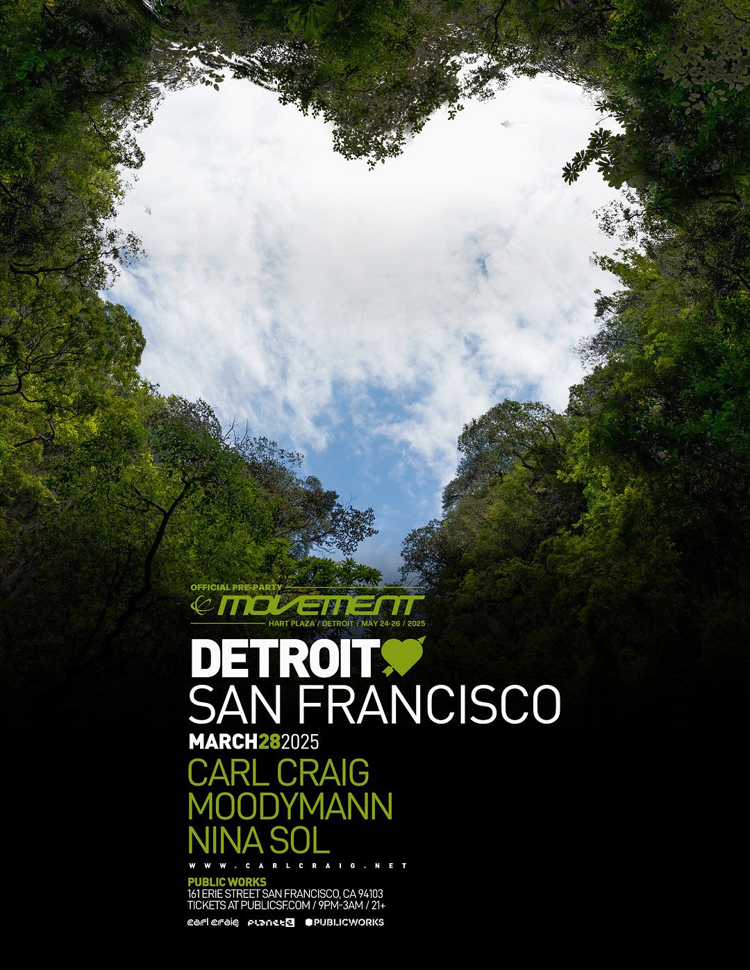 Detroit Love in San Francisco at Public Works