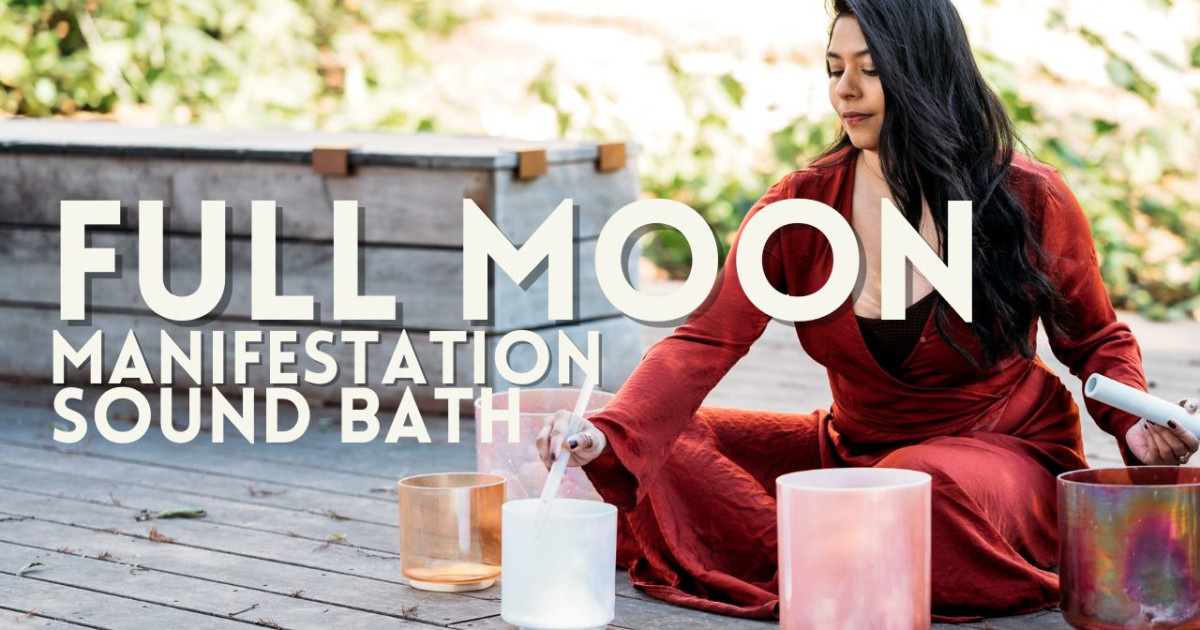 Full Moon Lunar Eclipse - Sound Bath in Austin at Inner Diva