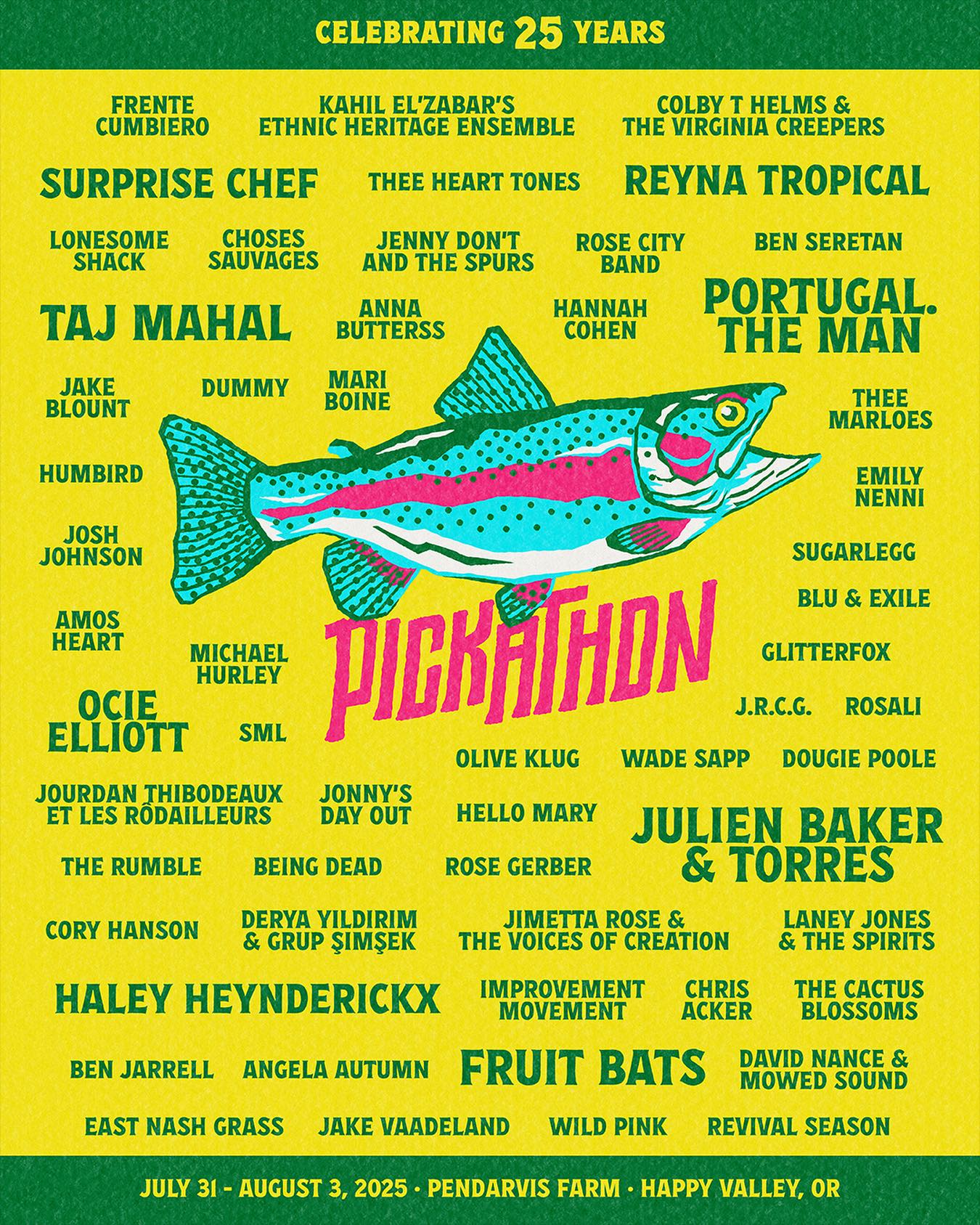 Pickathon in Happy Valley at Pendarvis Farms