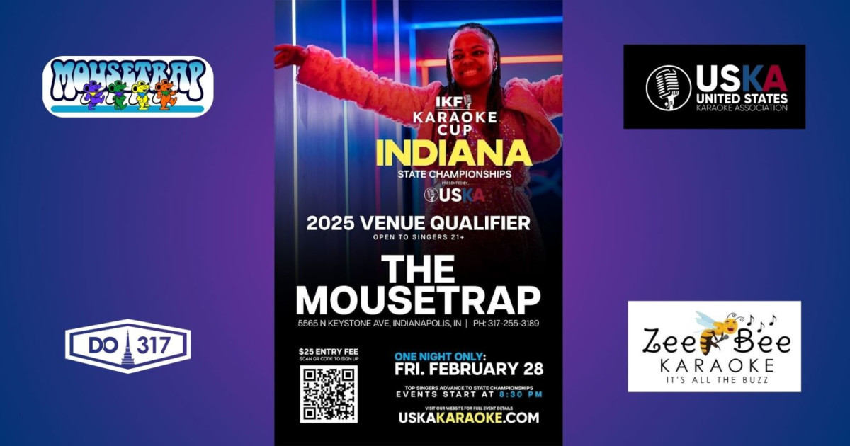 2025 IKF KARAOKE WORLD CUP - INDIANA STATE QUALIFYING EVENT in