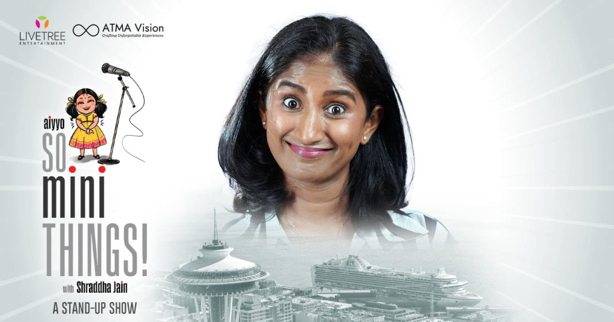 "So Mini Things" Standup Comedy by Aiyyo Shraddha in Seattle at