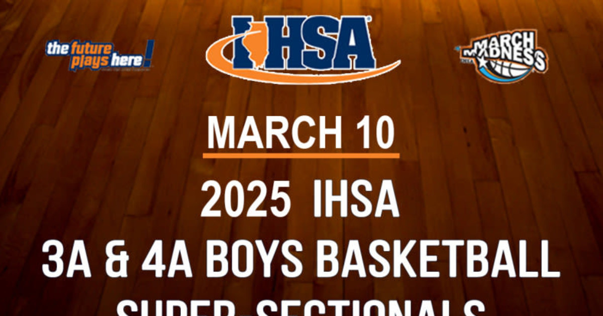 2025 IHSA Boys Basketball 3A & 4A Super-Sectionals in Hoffman