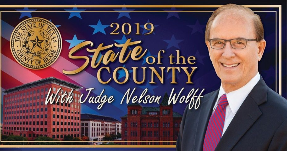 The State of The County with Judge Nelson Wolff in (210) 207-8500