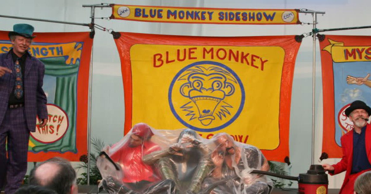 Blue Monkey Sideshow in Indianapolis at Irving Theater