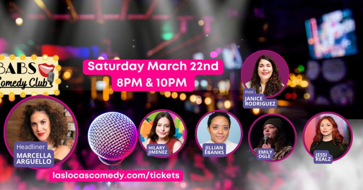 Las Locas Comedy @ BABS Comedy Club - March 2025 in Forest Park at