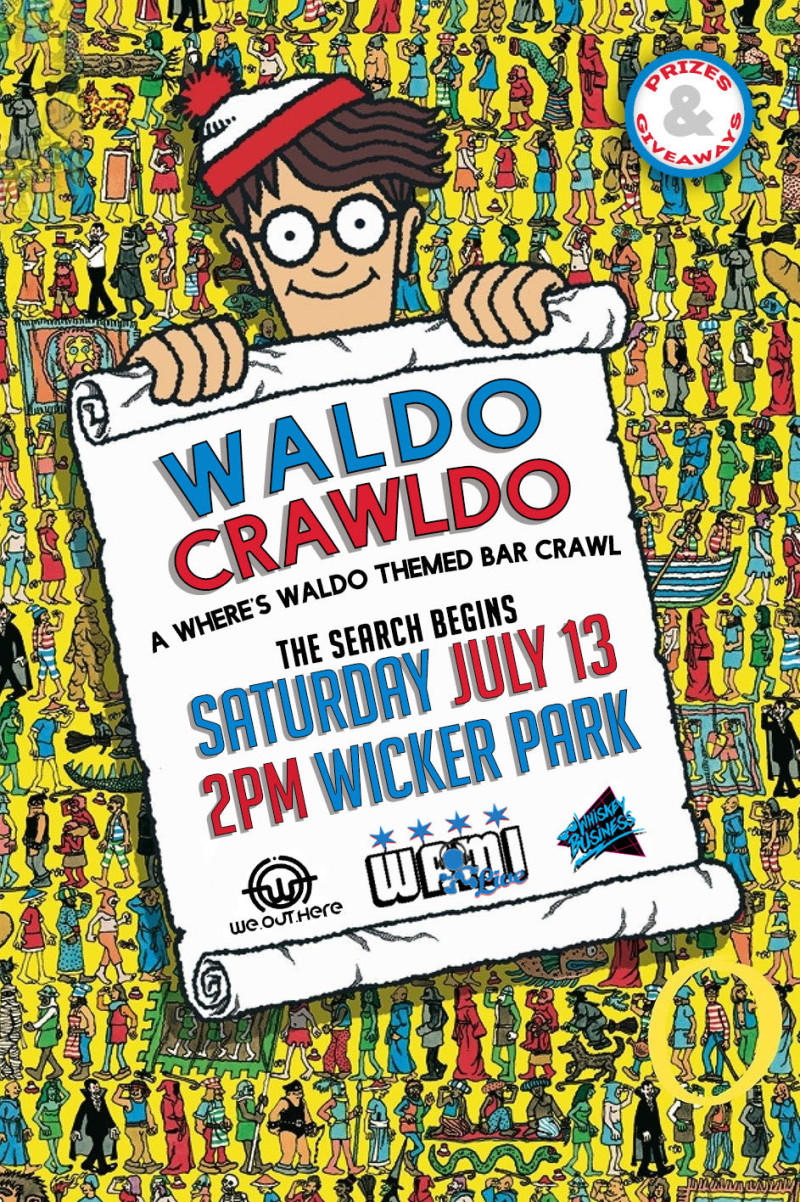 Waldo Crawldo | A Where's Wally Themed Bar Crawl in Chicago at