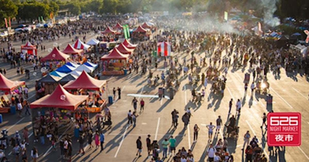 626 Night Market Bay Area in Pleasanton at Alameda County