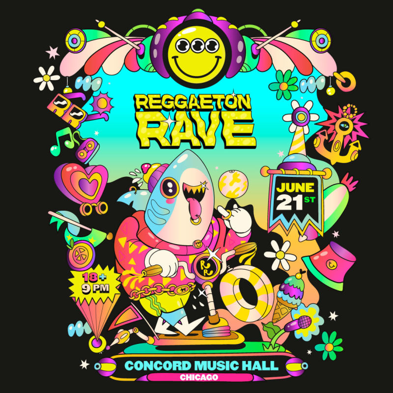 Reggaeton Rave in Chicago at Concord Music Hall