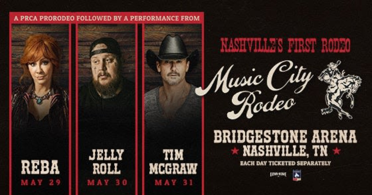 Music City Rodeo, Followed by Jelly Roll in Nashville at