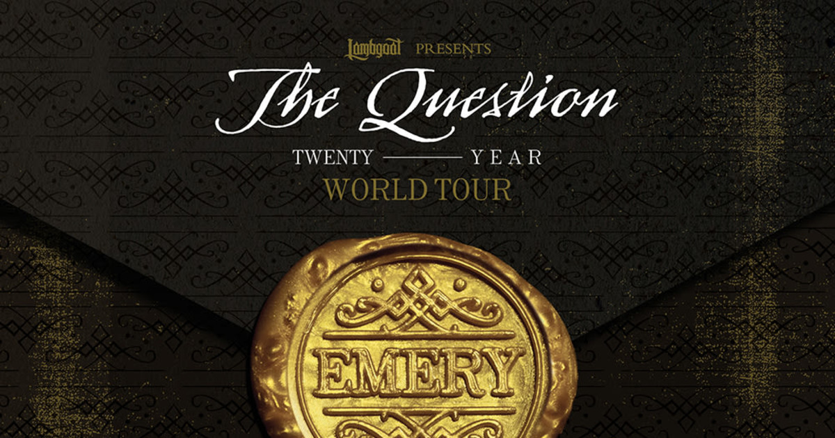 Emery: "The Question" 20 Year Tour | Have Mercy | Good Terms in West