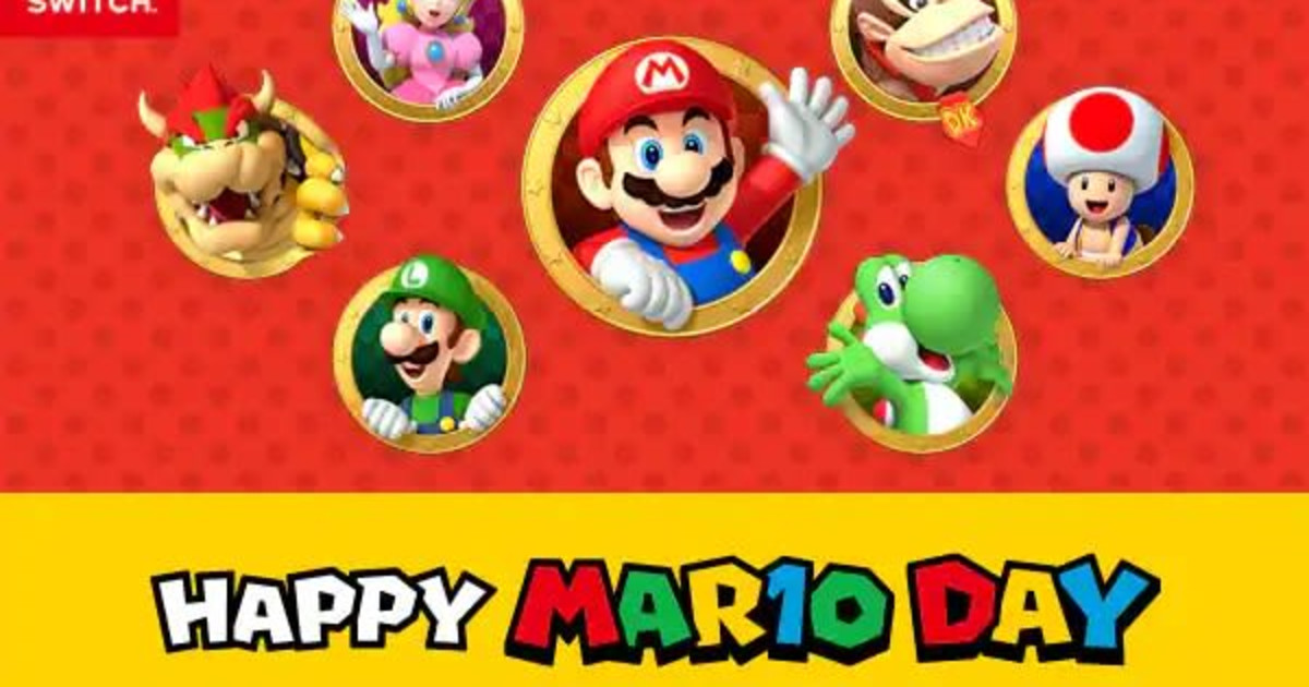 Come celebrate MAR10 Day at select Best Buy and GameStop