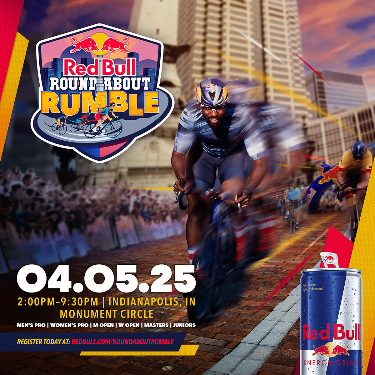Red Bull Roundabout Rumble in Indianapolis at 1 Monument Cir