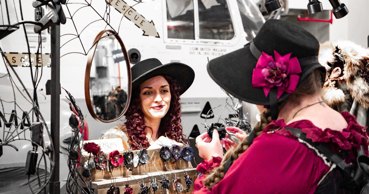 The Women of Oddities Market in Oakland at Preservation Park