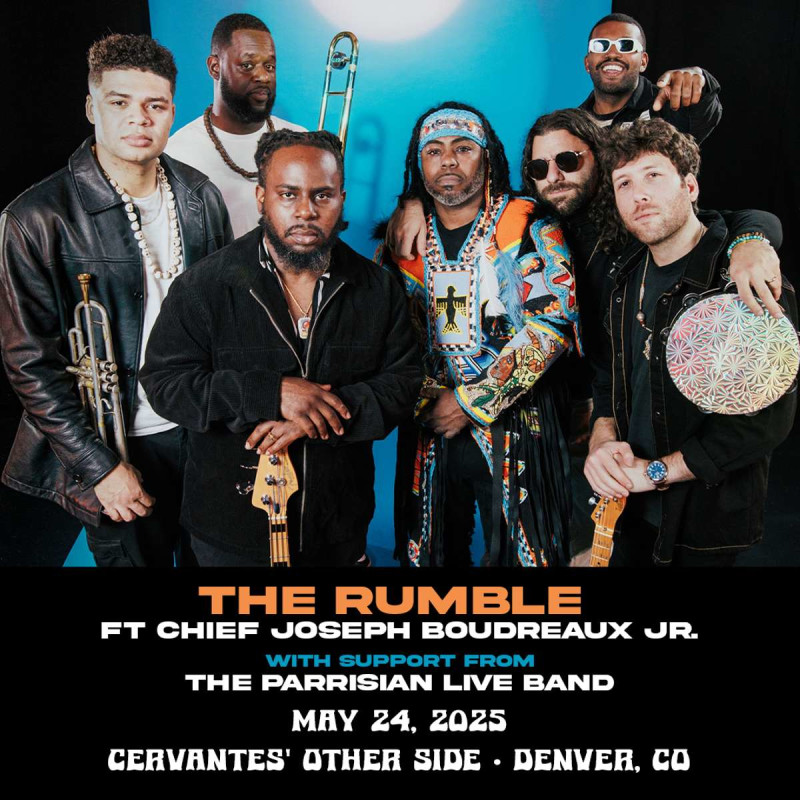 The Rumble Ft. Chief Joseph Boudreaux Jr. w/ The Parrisian Live