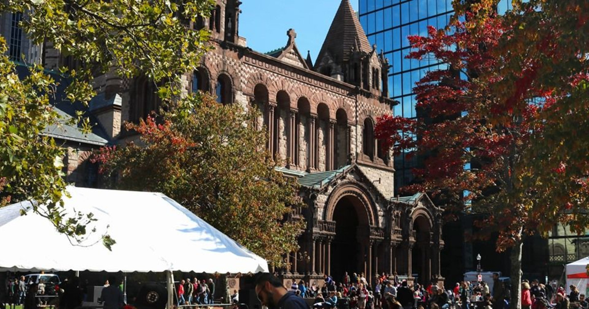 Boston Book Festival 2019: Saturday In Copley Sq in Boston at
