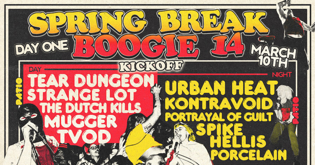 Spring Break Boogie Kickoff (Day One) in Austin at Hotel Vegas
