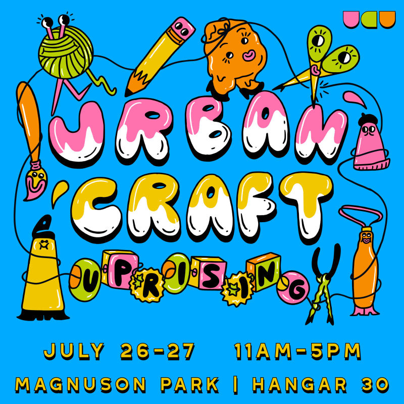Urban Craft Uprising in Seattle at Maguson Park Hangar 30