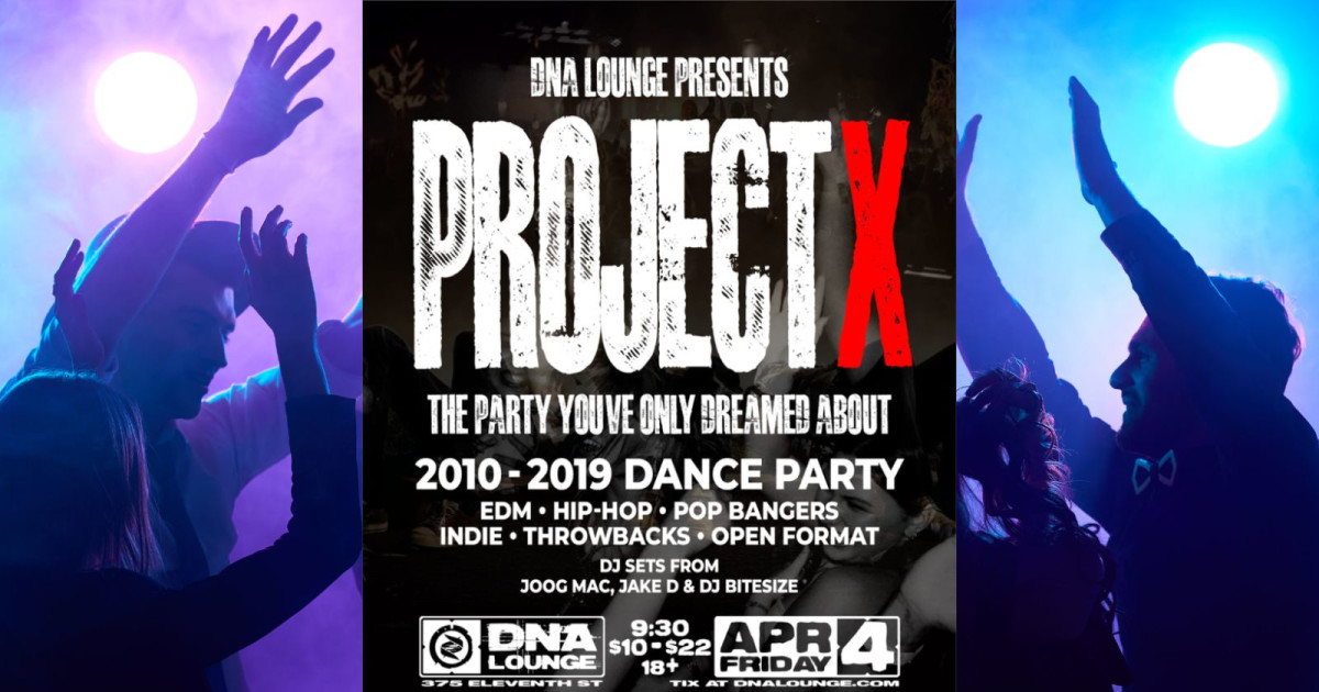project x poster font
