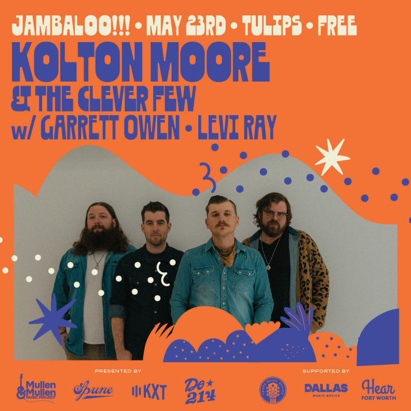 Kolton Moore & The Clever Few in Fort Worth at Tulips FTW