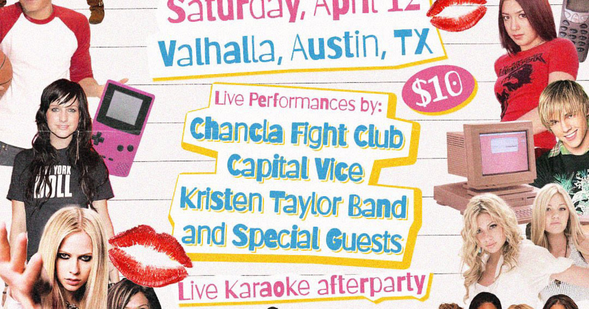 Hearts Y2K Party featuring Chancla Fight Club, Capital Vice,