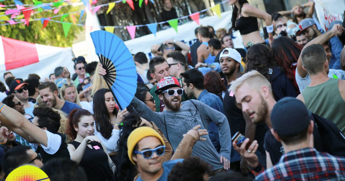 Castro Street Fair in San Francisco at The Castro