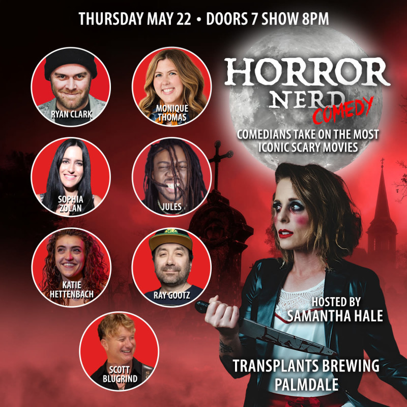 Horror Nerd Comedy- Comedians Taking On The Most Iconic Scary