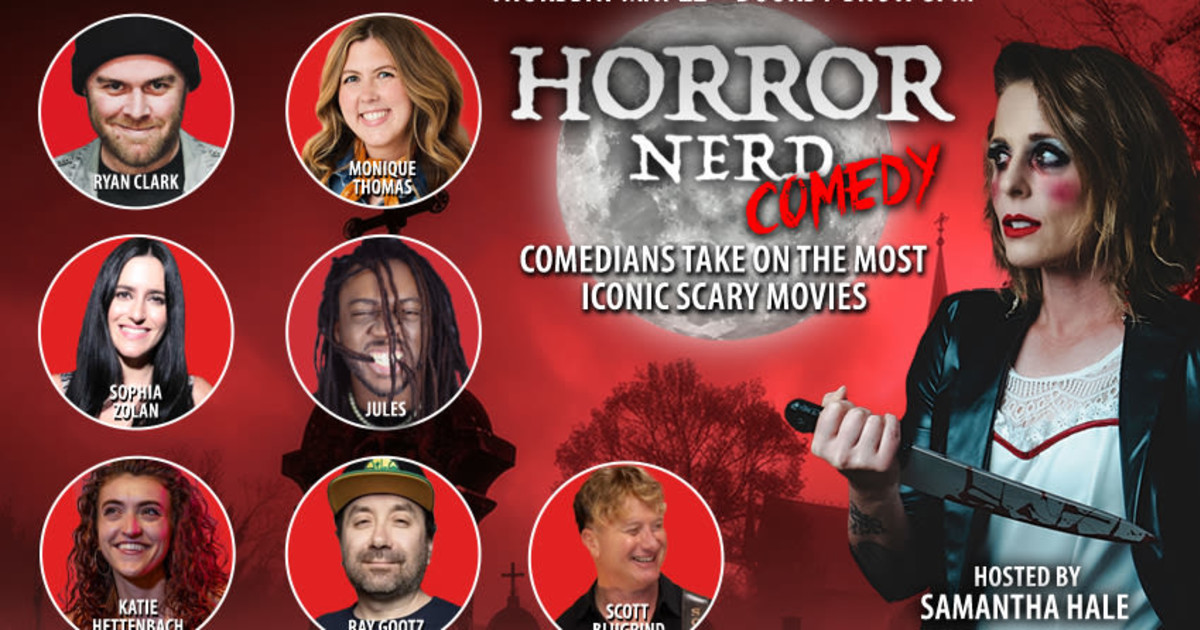 Horror Nerd Comedy- Comedians Taking On The Most Iconic Scary
