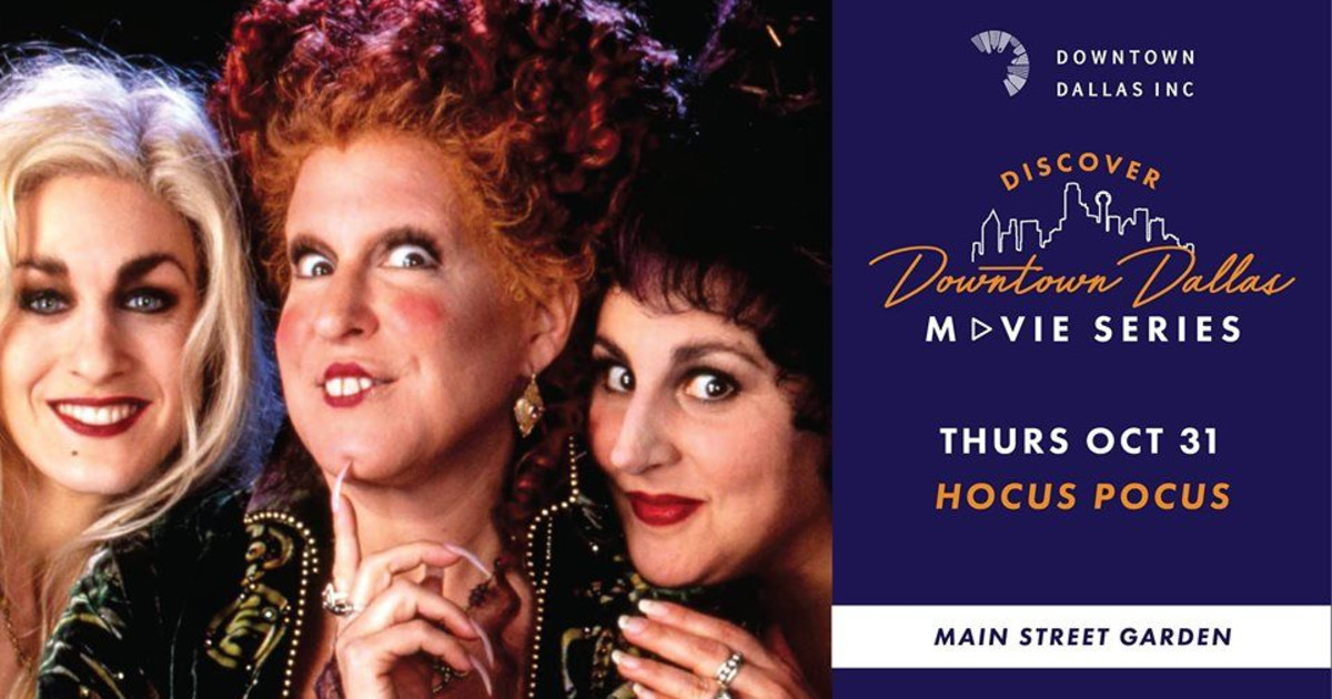 Hocus Pocus in Dallas at Main Street Garden Park