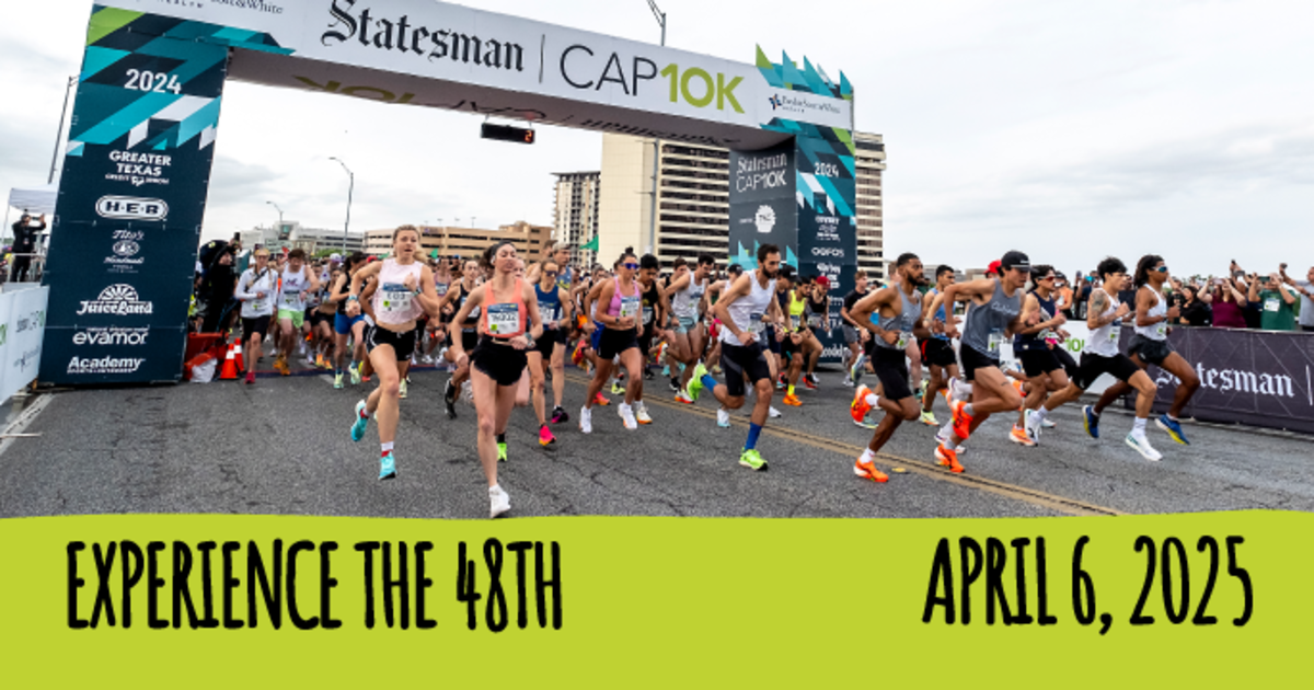 48th Annual Statesman Cap 10K in Austin at Austin