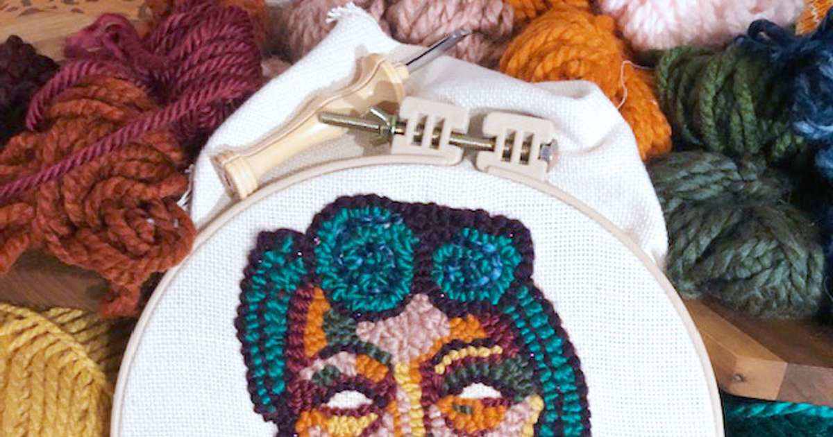 Punch Needle 101 in San Francisco at Workshop