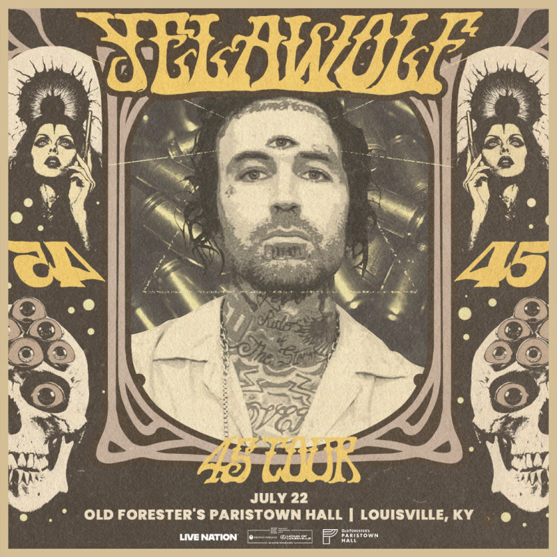 Yelawolf 45 Tour in Louisville at Old Forester's Paristown Hall