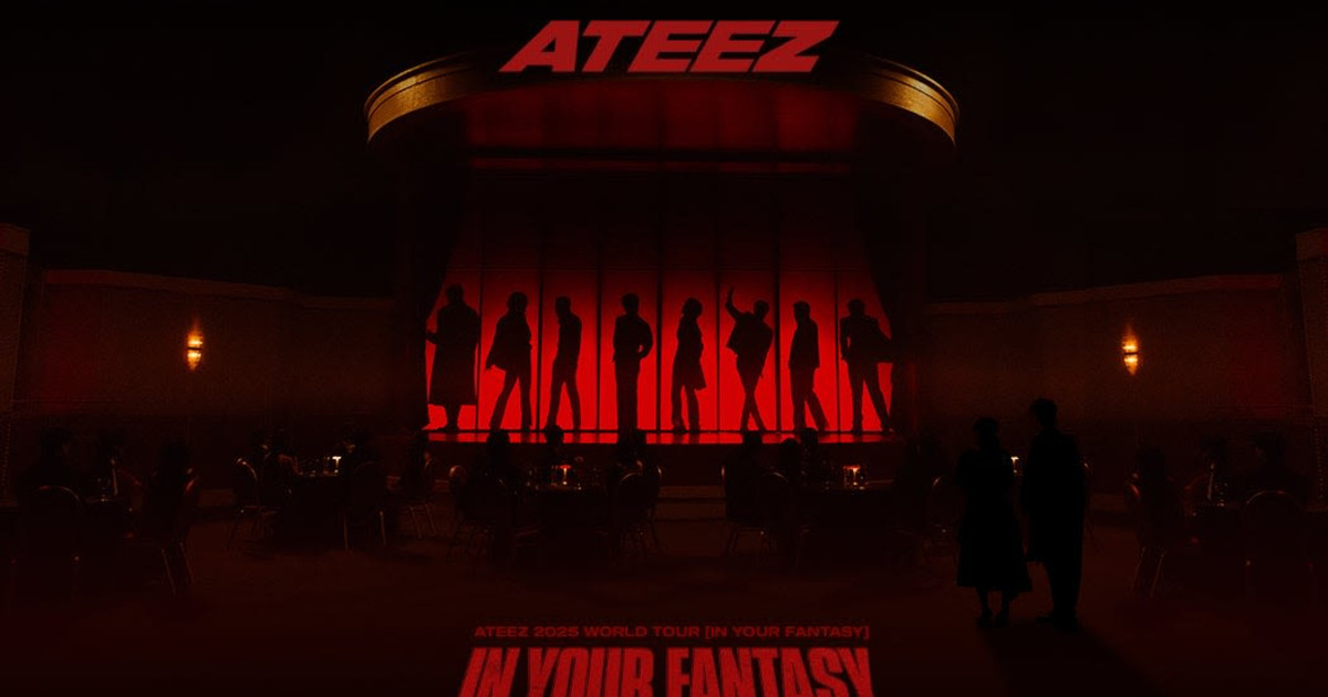 Ateez 2025 World Tour [In Your Fantasy] In North America in
