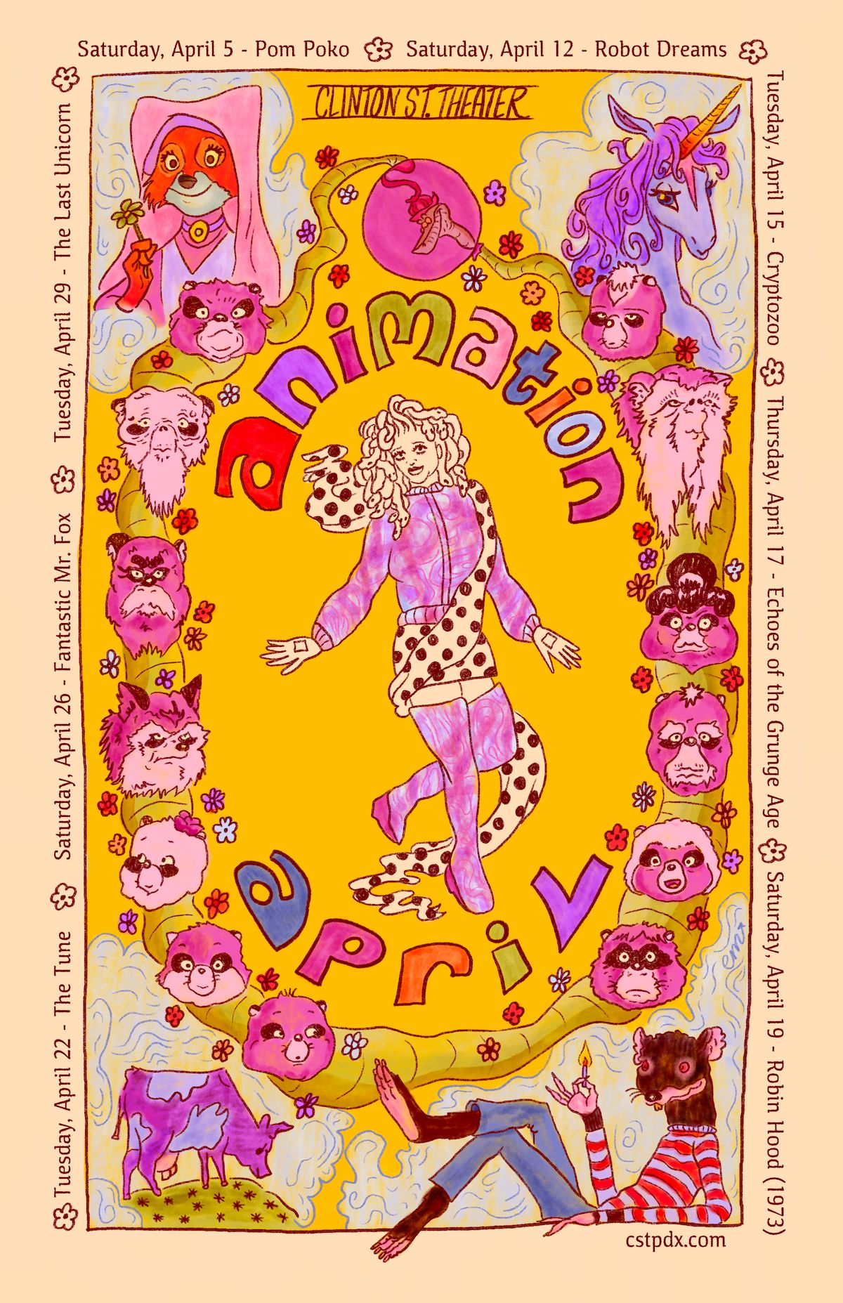 Animation April in Portland at Clinton St. Theater