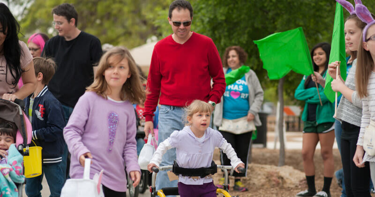 Play for All Special Needs Easter Egg Hunt in Cedar Park at Brushy